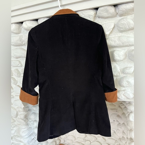 Built By Wendy | Jackets & Coats | Built By Wendy Corduroy Black Jacket | Poshmark